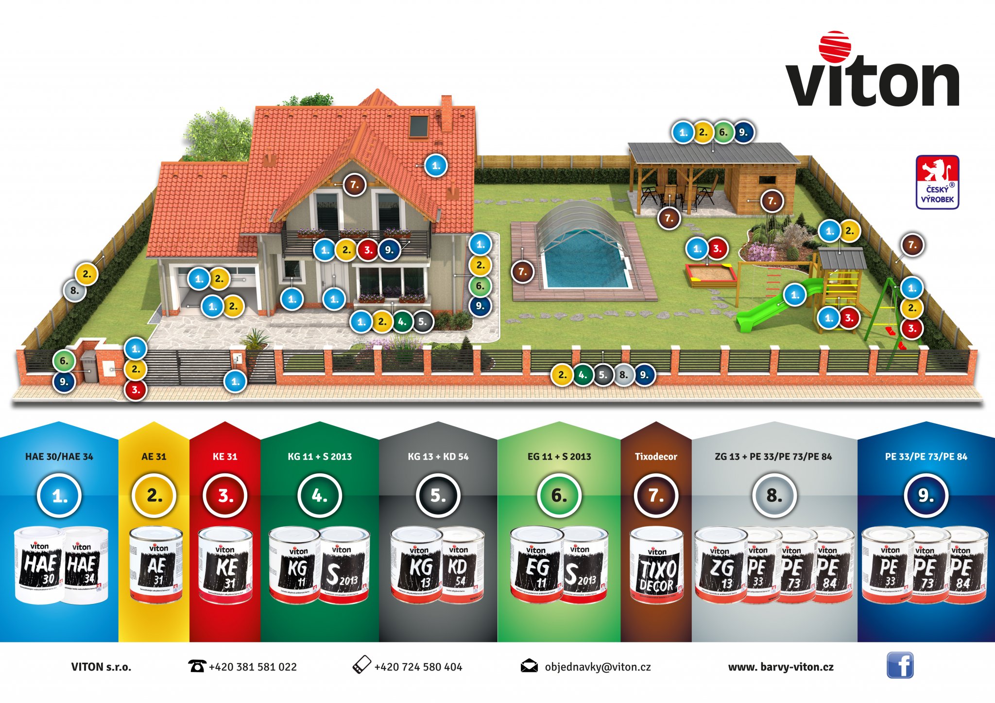VITON s.r.o. - český výrobce barev a průmyslových nátěrových hmot